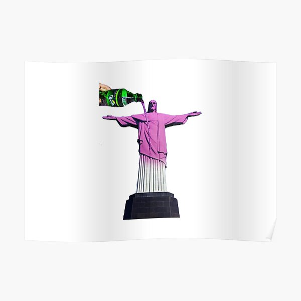 "Sprite Jesus" Poster for Sale by Harley-Smok | Redbubble