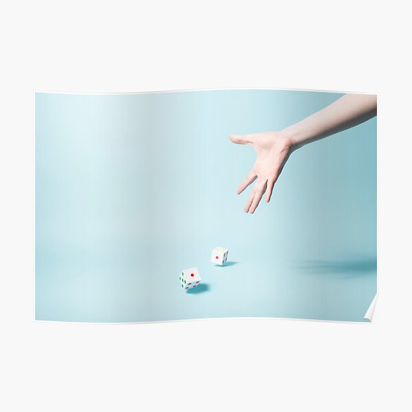 "Take a chance..." Poster for Sale by CatMacBride | Redbubble