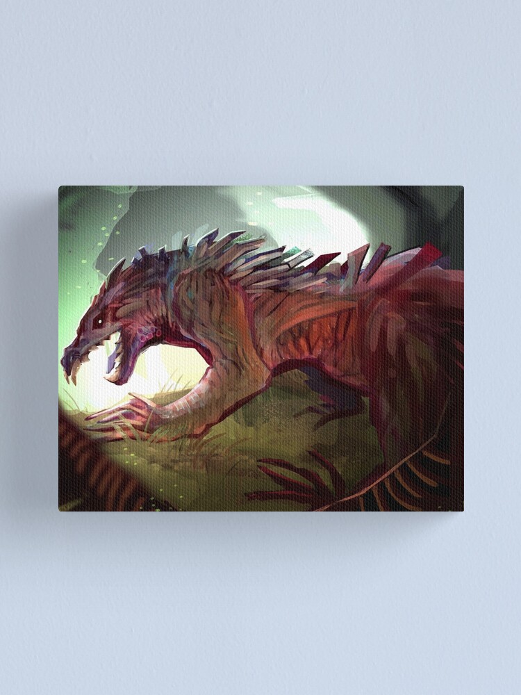 "Odogaron" Canvas Print by LakeBurn | Redbubble