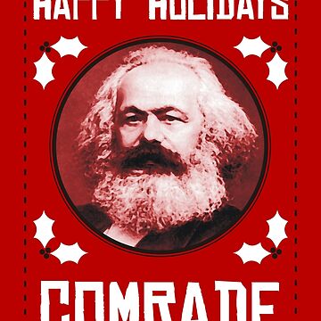 "Happy Holidays Comrade" Postcard for Sale by JezWeCan | Redbubble