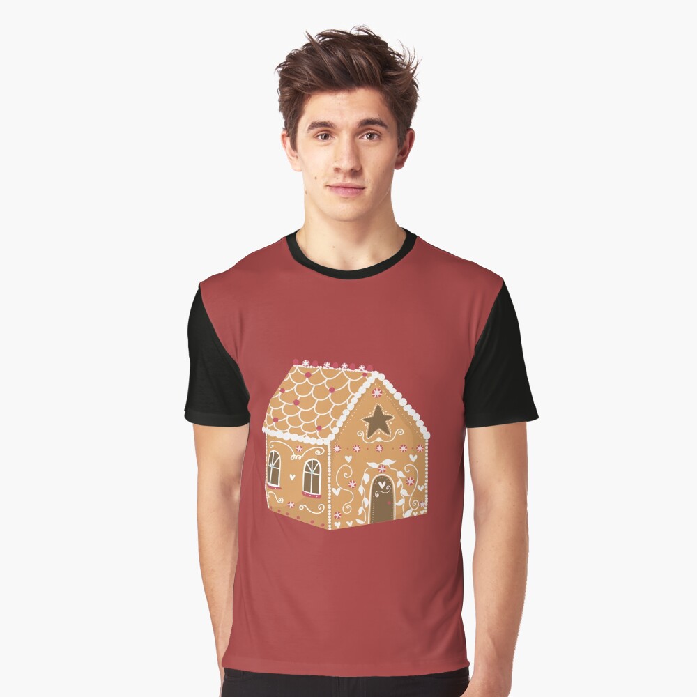 "Christmas Gingerbread House" Sticker for Sale by Prettyinpinks | Redbubble