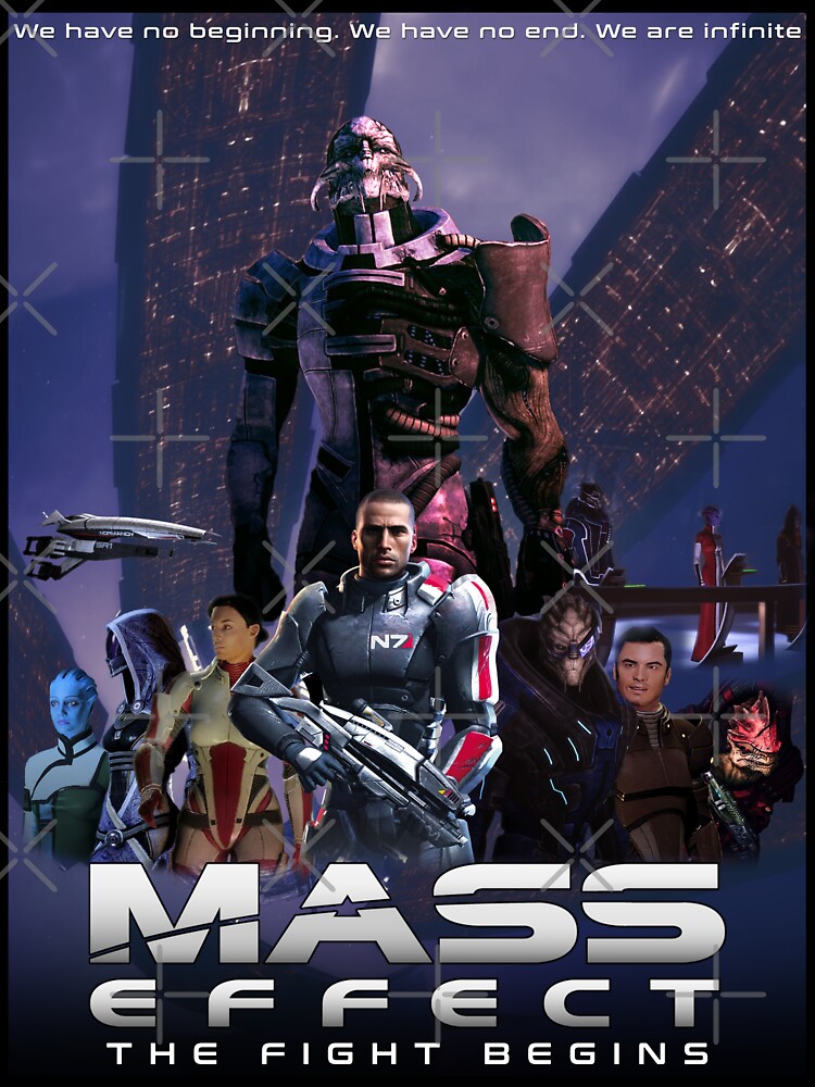 "Mass Effect 1! The fight begins" Sticker for Sale by Keyur44 | Redbubble