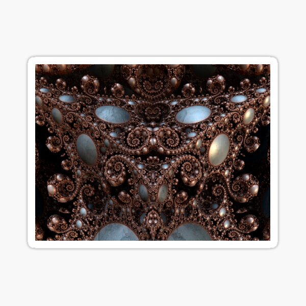 "Corner Curls" Sticker for Sale by aureliuscat | Redbubble