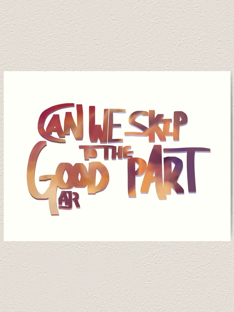 "AJR - The Good Part " Art Print for Sale by Necto-Clock | Redbubble
