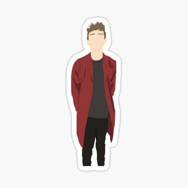 "Ash Coat" Sticker by nicockla | Redbubble