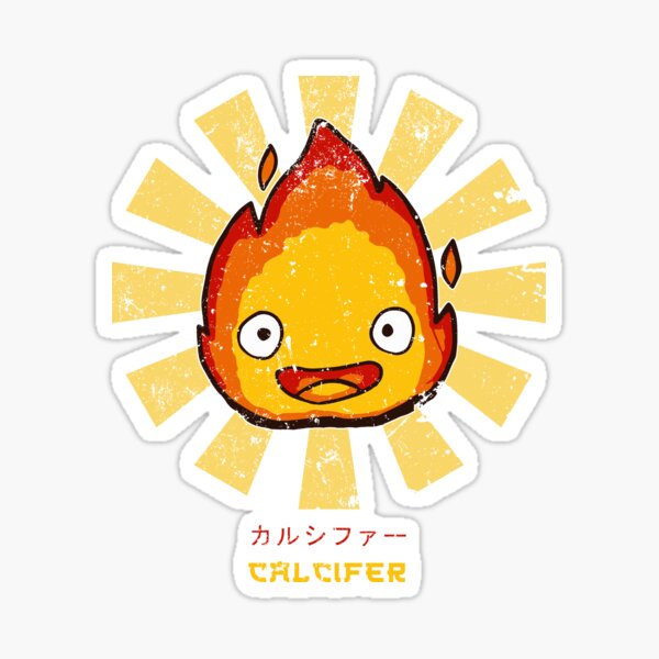 Calcifer Stickers | Redbubble