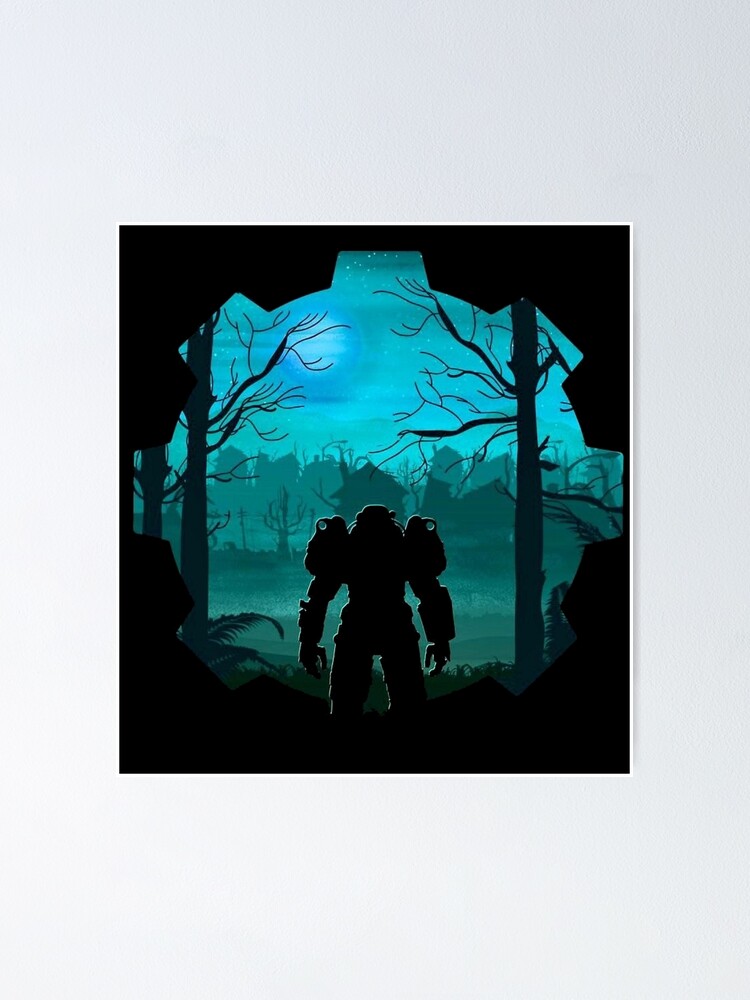 "Fallout 76" Poster for Sale by RedKro | Redbubble