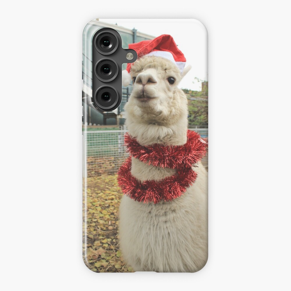 "Vauxhall City Farm - Alpaca, Christmas (Jerry)" Greeting Card for Sale ...