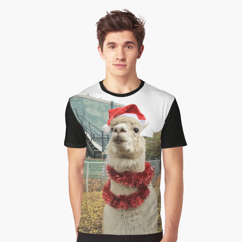 "Vauxhall City Farm - Alpaca, Christmas (Jerry)" Greeting Card for Sale ...