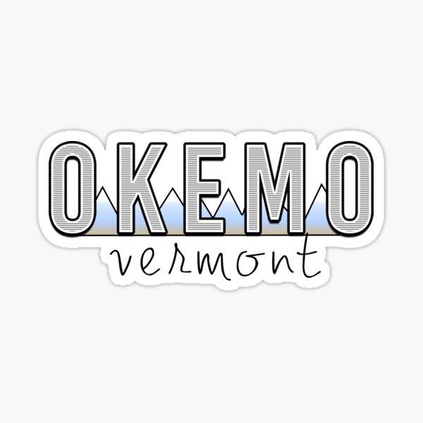 Okemo Stickers | Redbubble