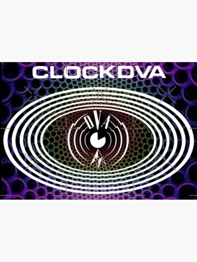 "Clock DVA" Sticker for Sale by rcmarble | Redbubble