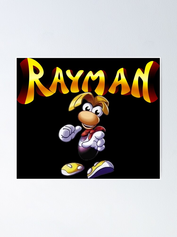 "Rayman T-Shirt" Poster for Sale by Rúben Fernandes | Redbubble