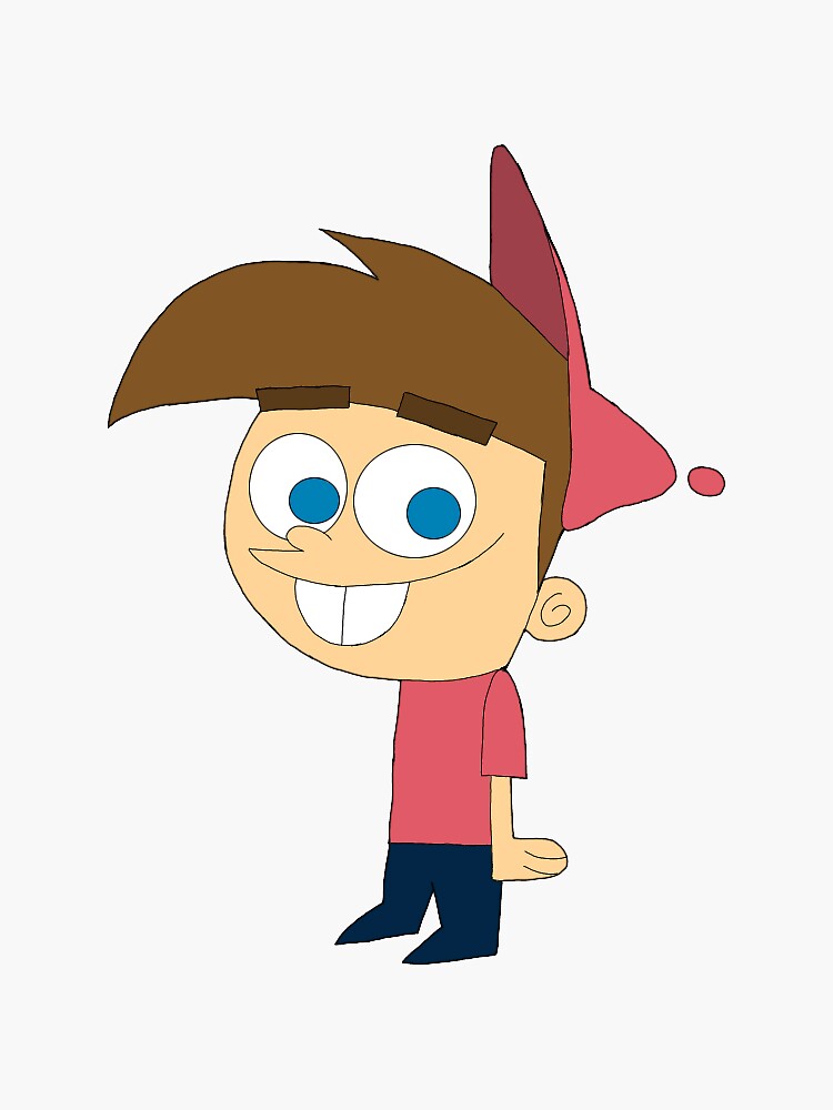 "Timmy Turner - The Fairy Godparents" Sticker for Sale by VitoVolonnino ...