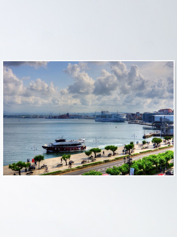 "Santander Ferry Port" Poster by tomg | Redbubble