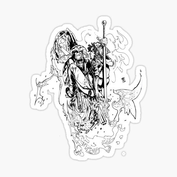 "Edgelord Nonsense 001" Sticker by coolmonkeyd | Redbubble