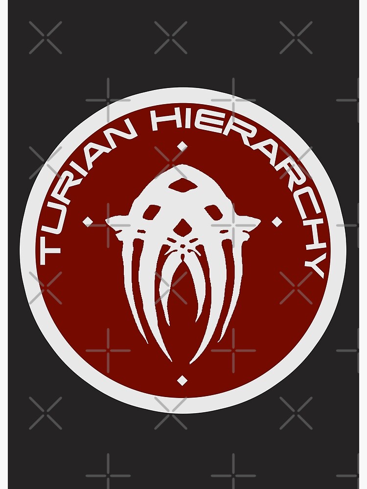 "Turian Hierarchy Logo | Mass Effect" Photographic Print for Sale by ...