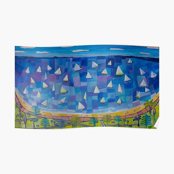 "The Bay" Poster by mattbrodesign | Redbubble