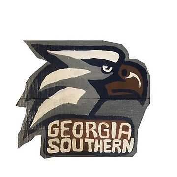 "Georgia Southern" Sticker for Sale by hannahmahdavi | Redbubble