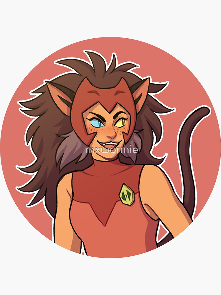 "catra" Sticker for Sale by harbey | Redbubble