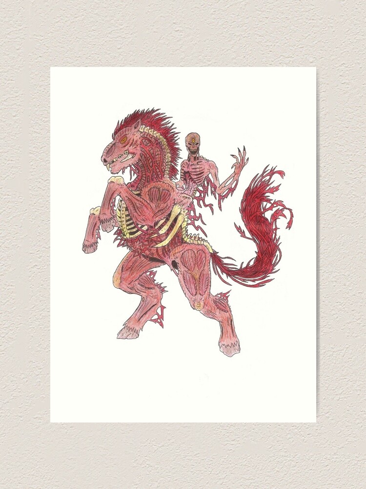 "Nuckelavee" Art Print for Sale by Beastrider9 | Redbubble