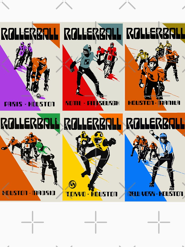"Rollerball Game Posters" Essential T-Shirt for Sale by dokilen | Redbubble