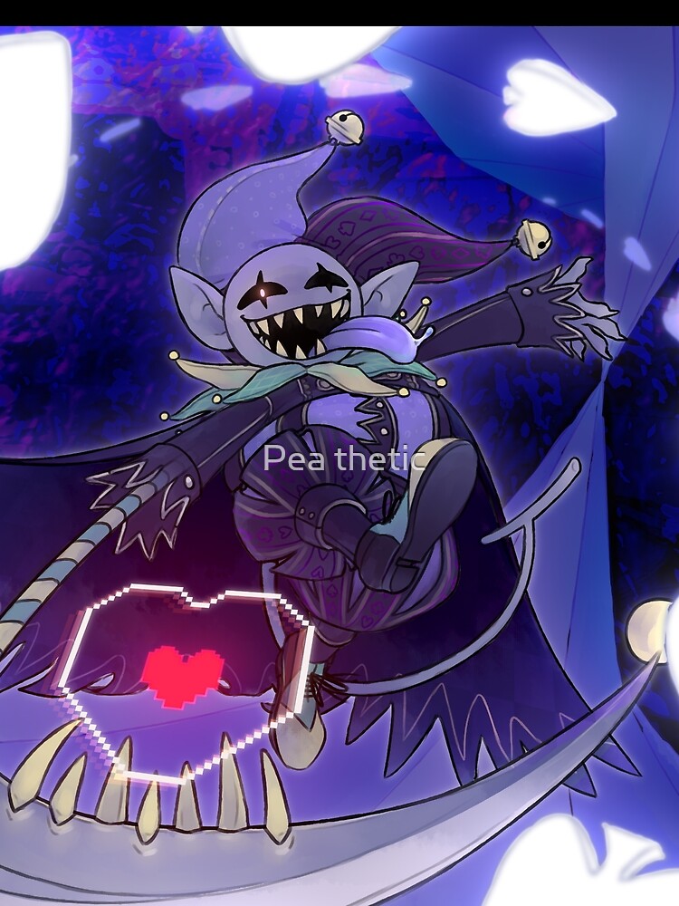 "Deltarune - Jevil" Graphic T-Shirt for Sale by peathetic | Redbubble