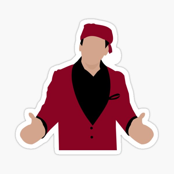 "Santa Bond" Sticker by doctorheadly | Redbubble