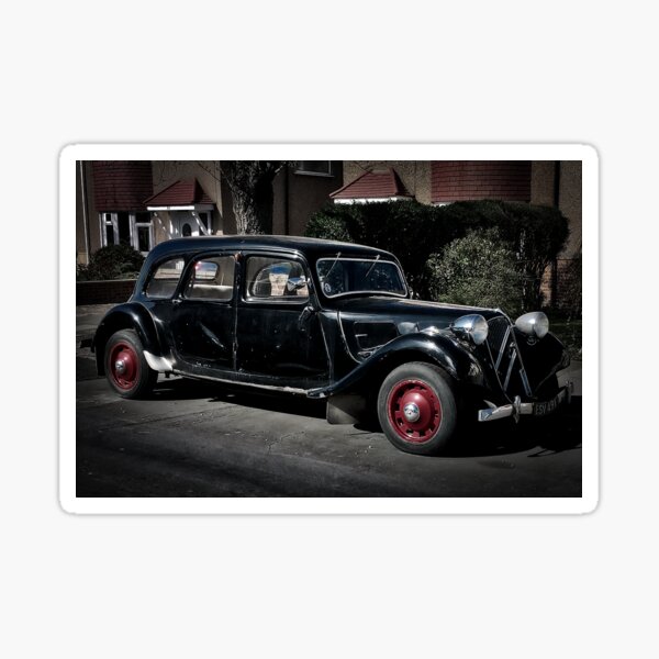 "Classic Citroen" Sticker by Yellow-14 | Redbubble