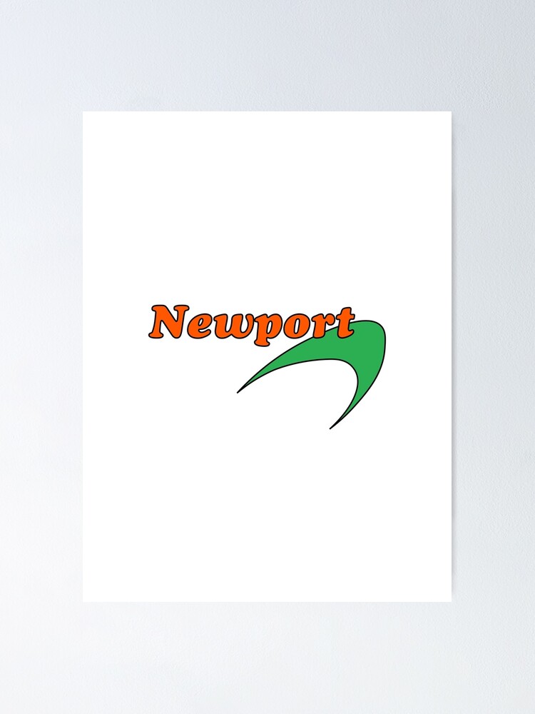 "Newport Cigarette Vintage Brand Tee" Poster by lonily | Redbubble