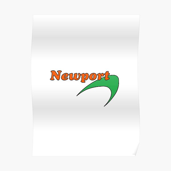 "Newport Cigarette Vintage Brand Tee" Poster by lonily | Redbubble