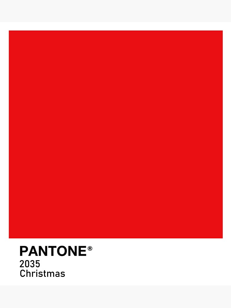 "Christmas Pantone" Sticker for Sale by scultura | Redbubble