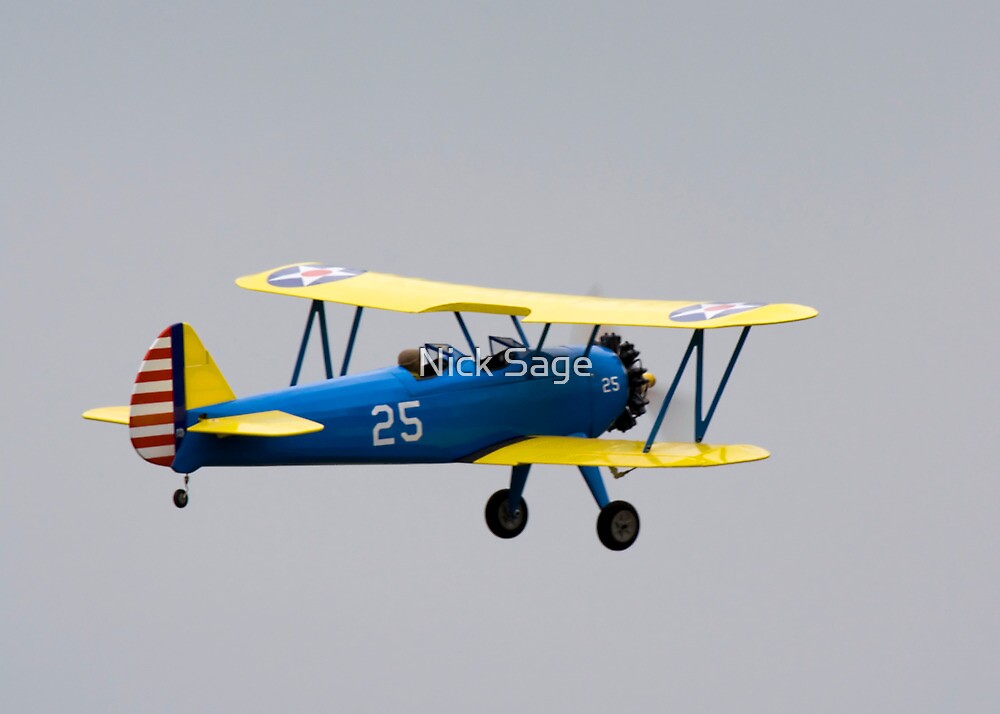 "Model Bi-Plane Close Up - LDMFA" by Nick Sage | Redbubble