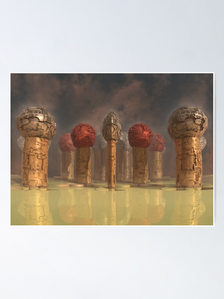 "Totems" Poster by aureliuscat | Redbubble