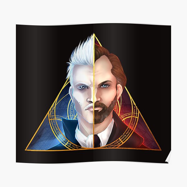 "Two sides" Poster for Sale by varjopihlaja | Redbubble