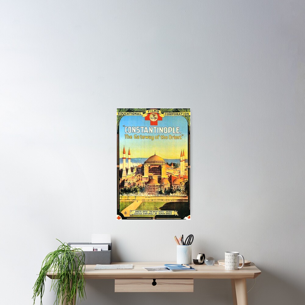 "Constantinople: A Historical Wonder" Poster for Sale by ExpressingSelf ...