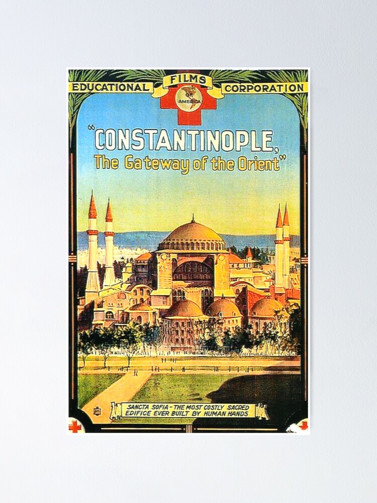 "Constantinople: A Historical Wonder" Poster for Sale by ExpressingSelf ...