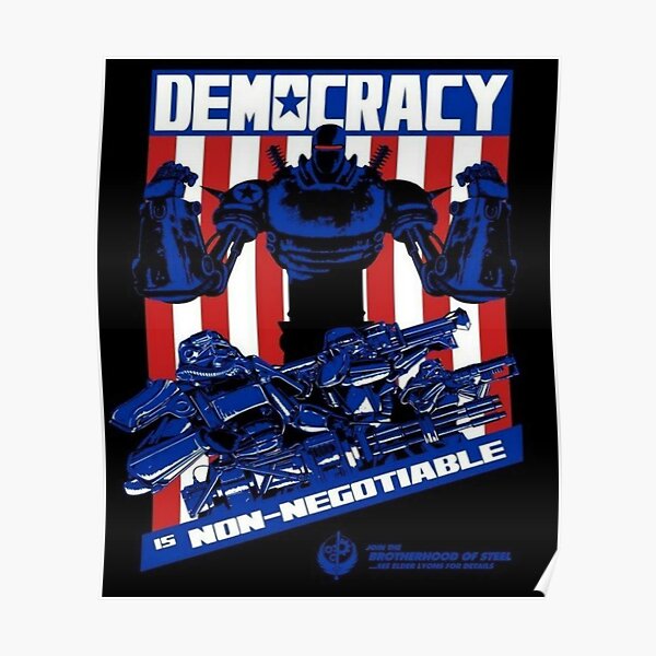 Liberty Prime Posters | Redbubble