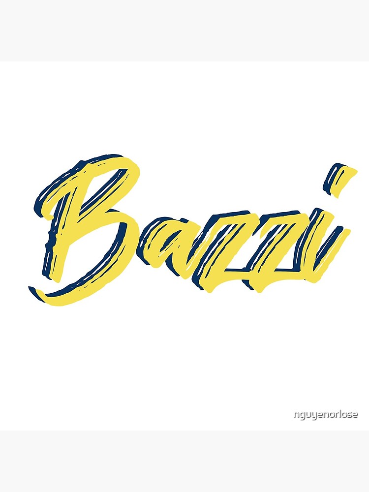 "bazzi sticker" Poster for Sale by nguyenorlose | Redbubble