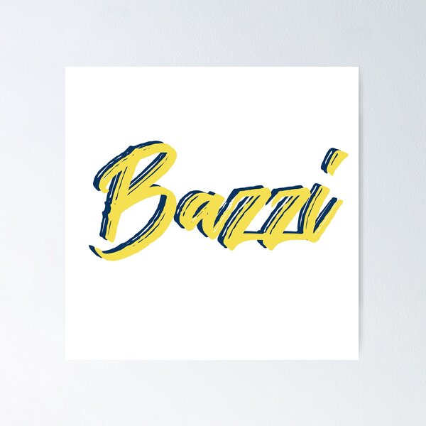 "bazzi sticker" Poster for Sale by nguyenorlose | Redbubble