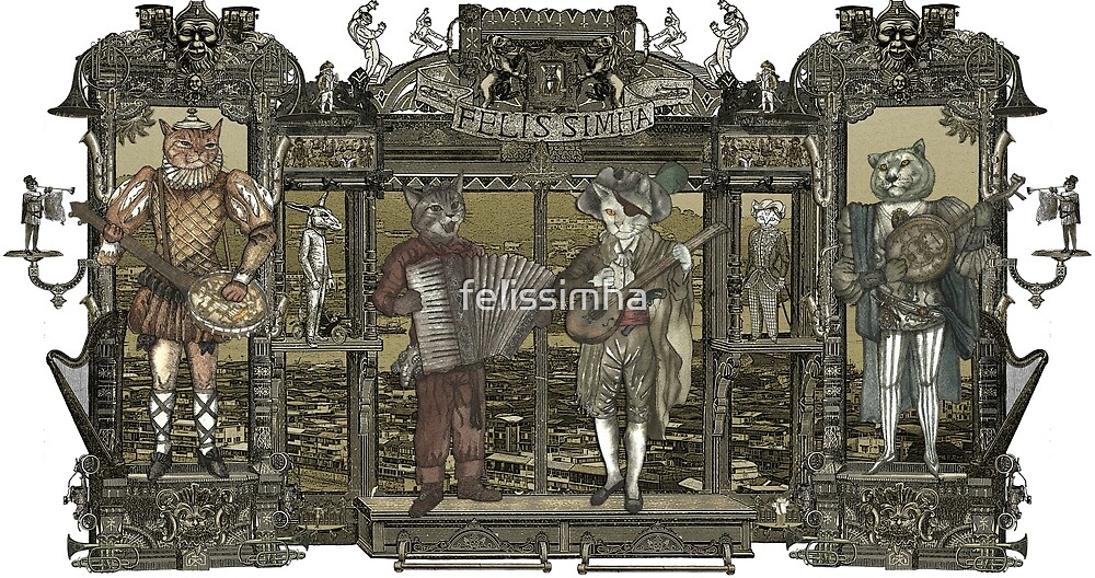 "Steampunk Rock Band" by felissimha | Redbubble