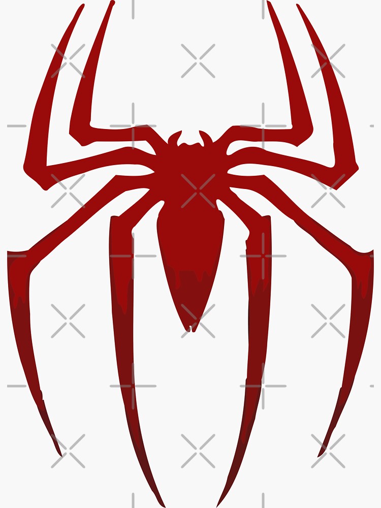 "Spider Logo" Sticker for Sale by matt9375 | Redbubble
