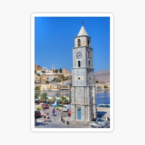 "Roloi Clock Tower" Sticker by tomg | Redbubble