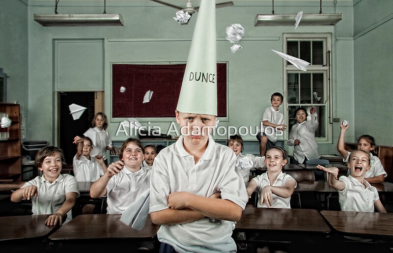 "School Daze - Dunce" by Alicia Adamopoulos | Redbubble