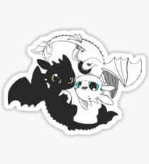 Light Fury Stickers | Redbubble