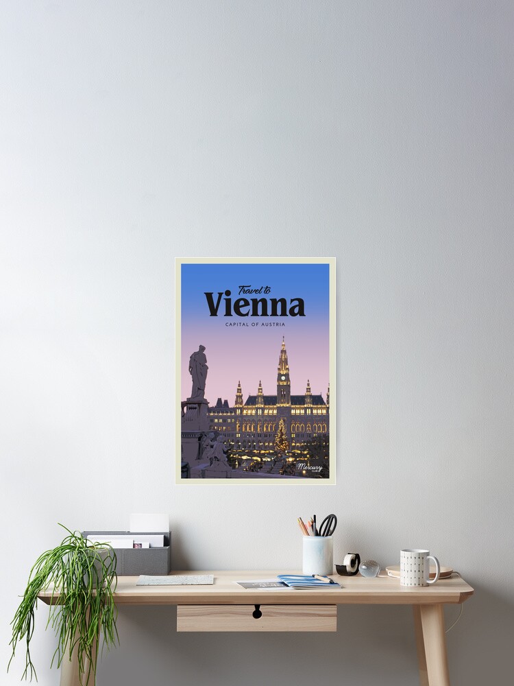 "Vienna " Poster for Sale by CallumGardiner | Redbubble