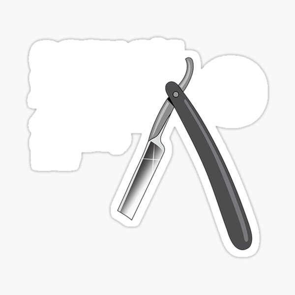 "Occam's Razor " Sticker for Sale by FengHua | Redbubble