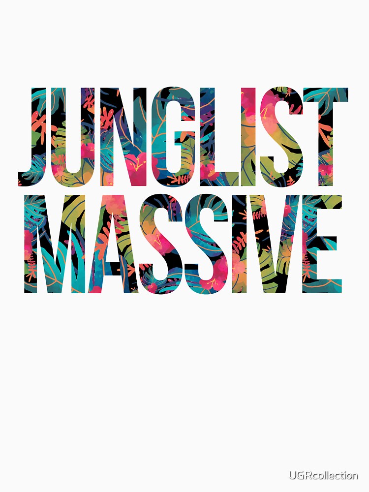 "Junglist Massive T Shirt Jungle Music Inspired" T-shirt by ...