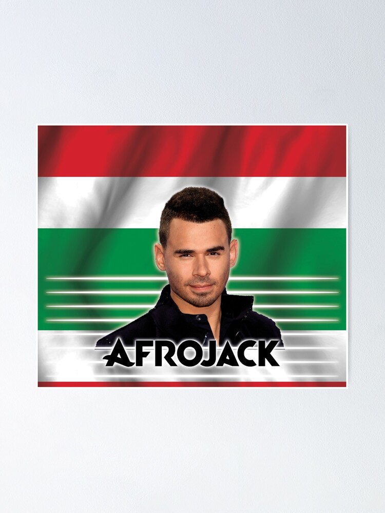 "Afrojack" Poster by French-Kiss | Redbubble