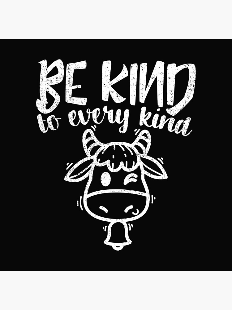 Be Kind To Every Kind Cute Animal Lover Statement Design Poster By be-kind-to-every-kind-cute-animal-lover-statement-design-poster-by