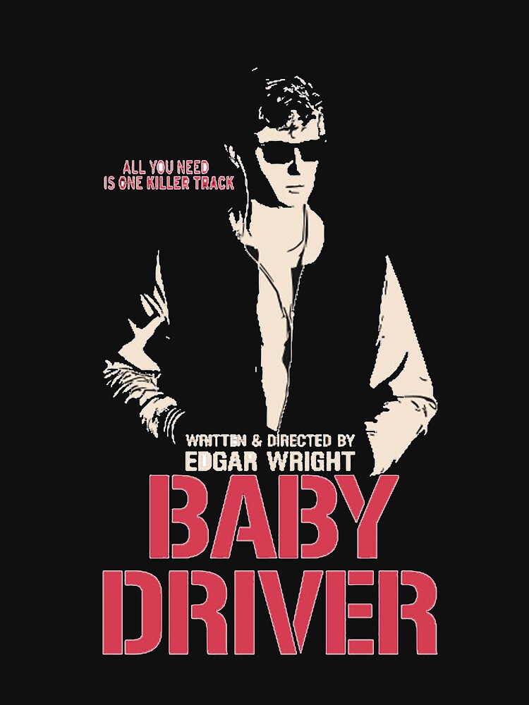 "baby driver png" Essential T-Shirt for Sale by Babbobob | Redbubble